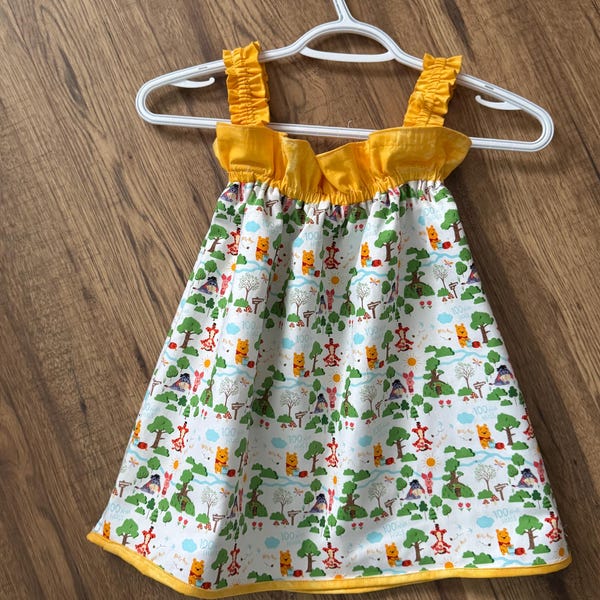 Toddler Dress Sewing Pattern, Baby Dress Pattern, Baby Ruffle Dress ...