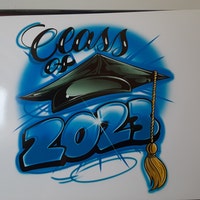 Airbrushed Beach Scene Hat - Etsy