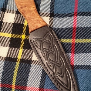 Kilt Pin in Scottish Roe Deer Buck Antler and Snakewood - Etsy
