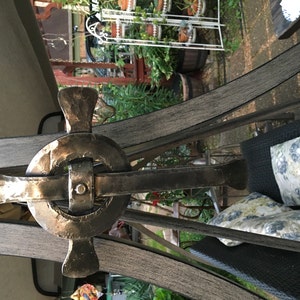 Authentic Wrought Iron Wall Hanging Handcrafted With Precision and ...