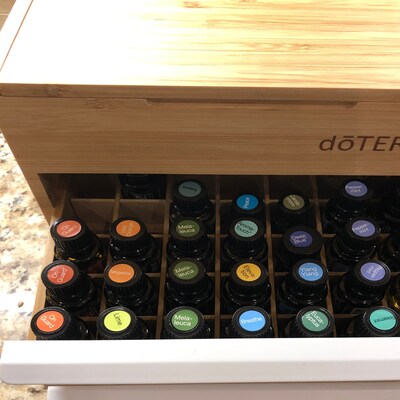 Blank White Essential Oil Bottle Cap Stickers for Doterra or Young ...