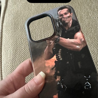 Arnold Schwarzenegger Commando Phone Case for iPhone 15 Pro Max Magsafe ...