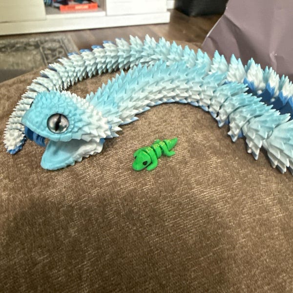 3D Printed Flappy Jacks Articulating Stingray Fidget Toy - Desk Decor ...