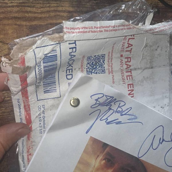 Friends Cast Signed Finale TV Script Screenplay Autographs Jennifer ...