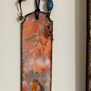 Spanish Andalusian Blue and White Tile Ceramic Bookmark, Lemon Citrus ...