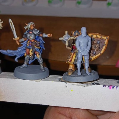 9PC Village Guards, Dnd Miniature Guards for Table Top Games, Wargames ...