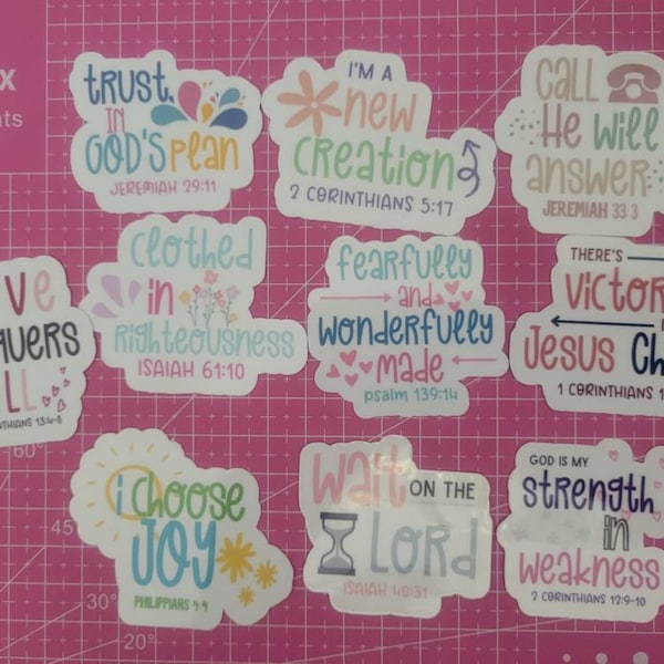 Christian Pro Life Sticker, Baby Sticker for Laptop, Notebook, Journal ...