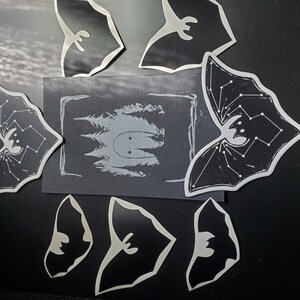 Constellation Bat Sticker Bat Laptop Sticker Bat Water - Etsy