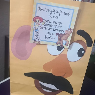 You've Got a Friend in Me Toy Story Party Favor/goody Tags - Etsy