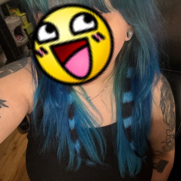 Custom Scene Kid Raccoon Tail Hair Extension - Etsy