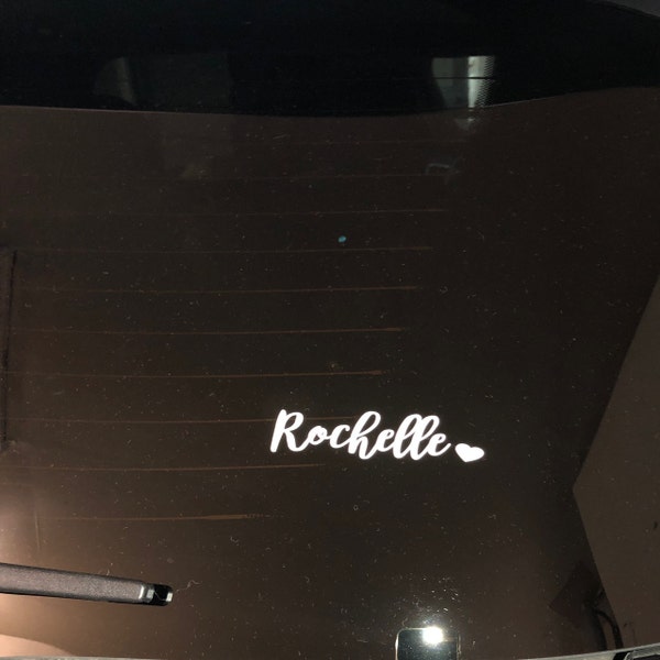Custom Vinyl Decal Personalized Decal Sticker Car Decal Vinyl Name ...