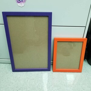 Confetti Primary Modern Picture Frame .875 Wide - Etsy