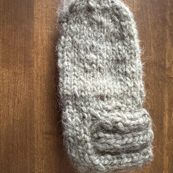 Extra Thick Wool Bed Socks, Hand-knitted With Pure Organic Wool | Large ...