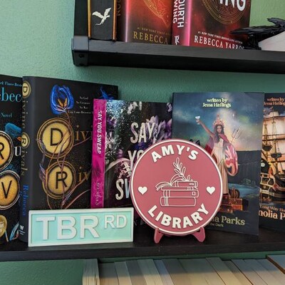 Library Sign Book Decor Bookish Decor - Etsy