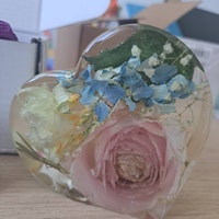 NEW Baby Initial Frame With Dried Flowers, Christening Gifts, Gifts for Girls, Gifts for Boys ...