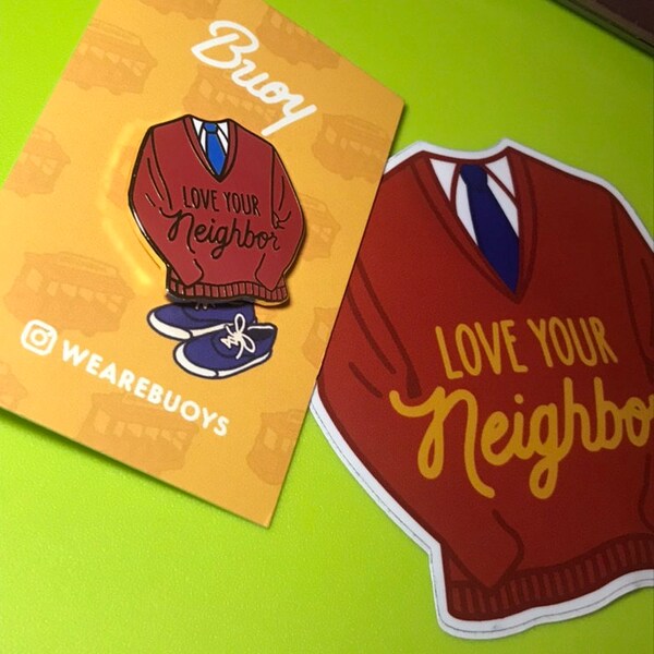 Mister Rogers Sticker - Cute Sticker - Sweater Sticker - Bible Verse ...