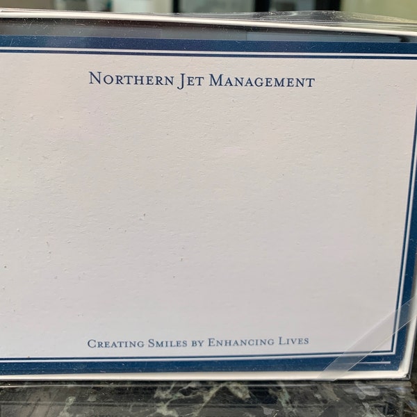 Men's Club Flat Notecards - Correspondence Card Stationery for Men ...