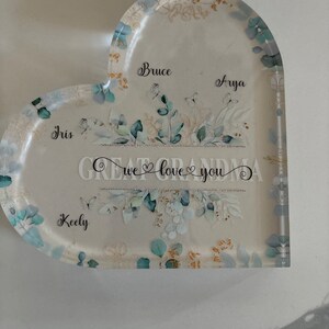 Custom Heart Shape Acrylic Sign, Customized Heart Shape Acrylic Stand ...