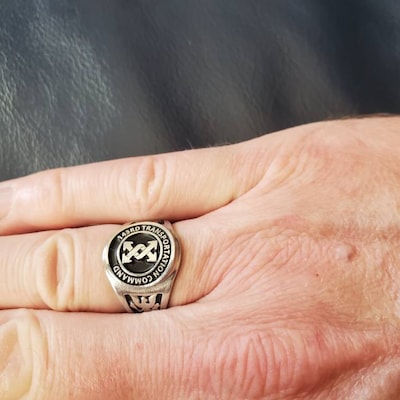 16TH Military Police Brigade Insignia Ring MP Service Ring Military ...