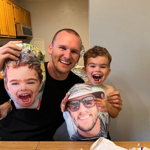 Customized Smush Face Pillow your Kids, or Husbands, or Wifes or Pets ...