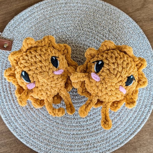 Mini Raya Sunshine Crochet Pattern | Amigurumi Sun Pattern - Etsy