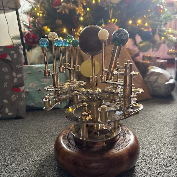 Royal Solar System Model Fully Functional Tellurion Celestial Gift for ...