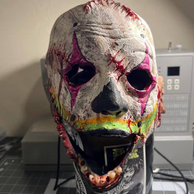 Black Light Reactive Clown Mask - Etsy