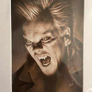 Limited Print of My Drawing of Jareth From Labyrinth - Etsy