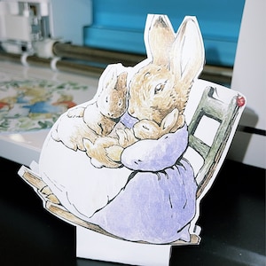 INSTANT DOWNLOAD LARGE Peter Rabbit Decorations Cut Out Stands Peter ...