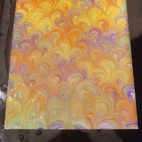 Marbling Tool Set Rake Comb Double Rake for Paper Fabric Tools Marbled ...