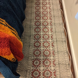 8x10 Ft Indian Dari Rug Indigo Blue Rug Cotton Rug Bath Rug 9x12 Ft Rug ...