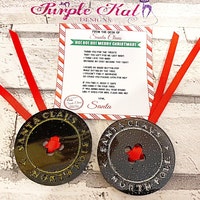 Printable Santa's Lost Button Poem Card/letter, Editable Santa's ...