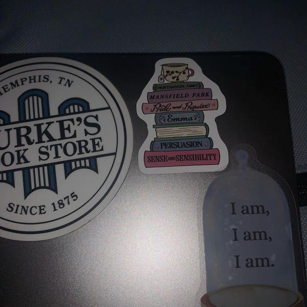 Shakespeare Book Stack Sticker - Etsy