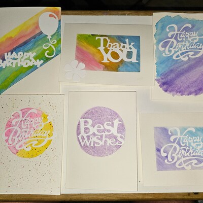 Birthday, Sentiments, Word Art, Printable, Print & Cut, Digital ...