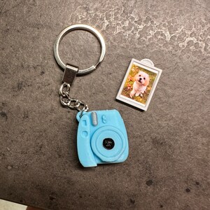 Mini Camera Keychain and Your Own Personalized Photo. Camera Keychain ...