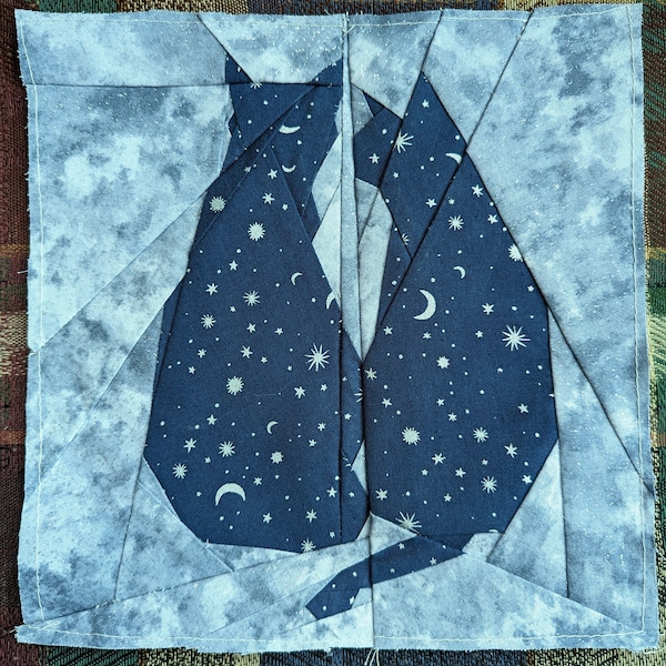 FPP Pattern Horses Quilt Block PDF Printable Foundation Paper Piece ...
