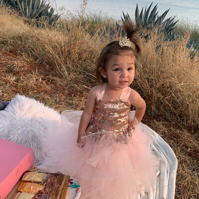 Gold Rhinestone Mini Tiara, Doll Baby Tiara, Rhinestone Princess Crown ...