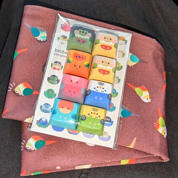 Birdy Keycaps (for Mechanical Keyboard) - Etsy