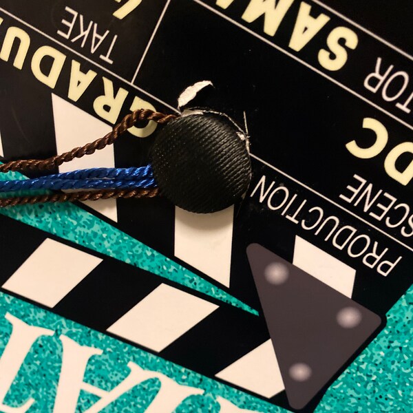 Personalized Film Student Graduation Cap Topper, Funny Grad Cap Topper ...