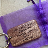 Engraved Oak Wood Hotel Room Keychains: Personalized Wooden Key Rings ...