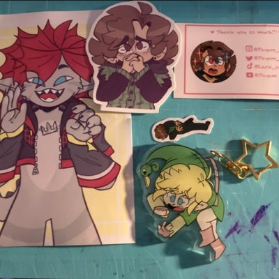 Minsh Cap Link LOZ Acrylic Keychain - Etsy