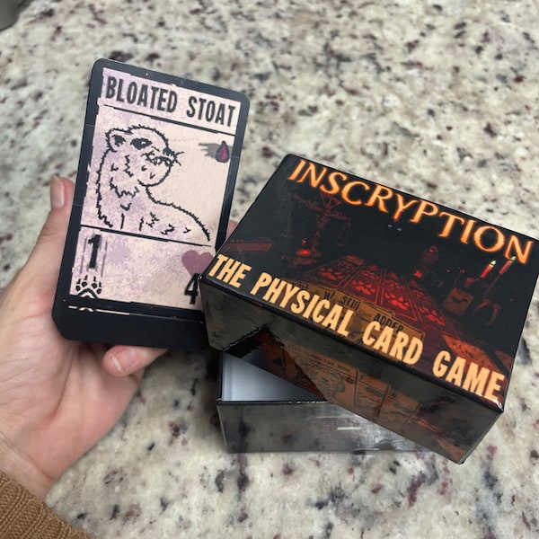 Inscryption Eight Card Booster Pack - Etsy