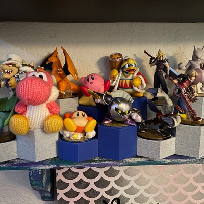 Amiibo Display Stand Modular Holds 4 per Module - Etsy