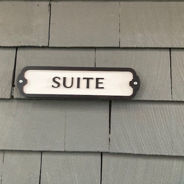 Personalized Door Sign With Your Custom Text. Vintage British Railway ...