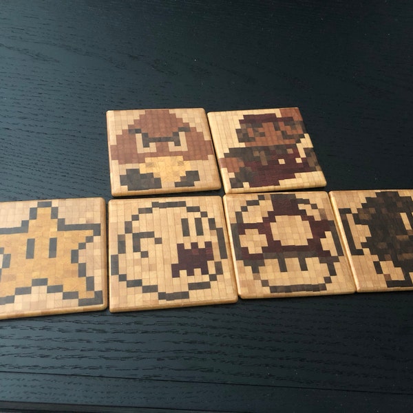 8-bit Cutting Board - Etsy