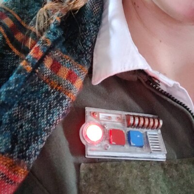 New Star Wars Cassian Andor Inspired Lighted Communication Badge ...