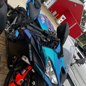 Many Colors & Sizes Tri 3 Color Retro Racing Stripes Rainbow Vinyl Die ...