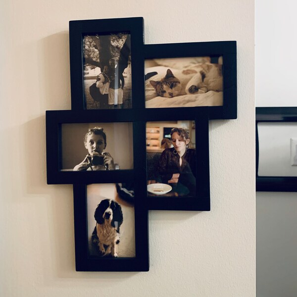 4x4 PICTURE COLLAGE Frame, Square Photo Frame for 4x4s - Etsy