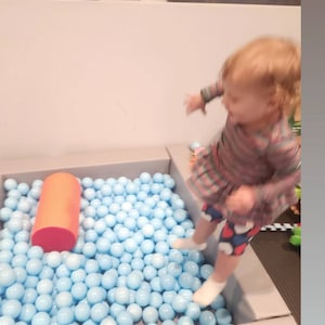 Balls for Ballpit, 36 Colors 2,76 7 Cm, Plastic Balls, Non-toxic, Soft ...