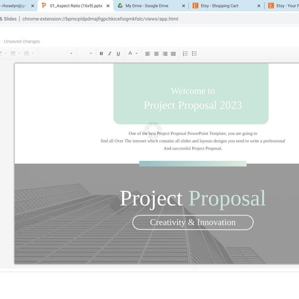 665+ Unique Business Plan Presentation Templates Horizontal and ...